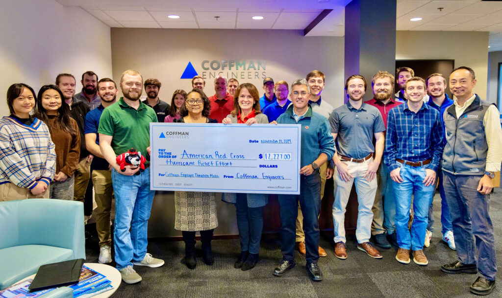 Coffman Engineers & Employees Donate $24,454 for Hurricane Relief ...