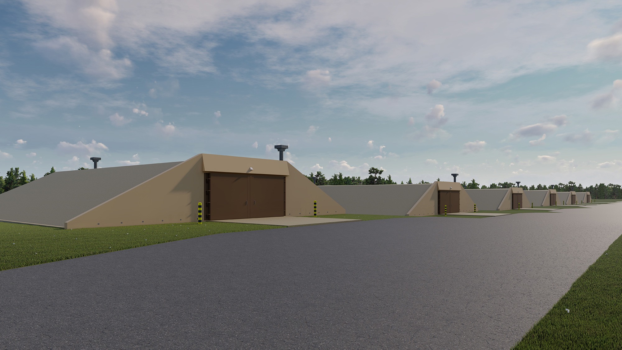 P-3105 Munitions Storage Igloos | Coffman Engineers